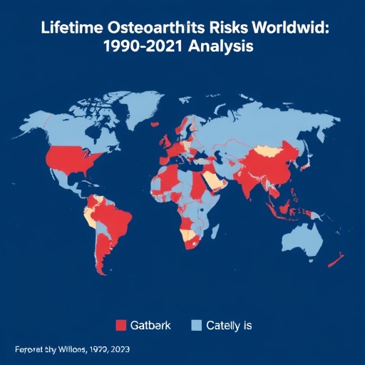 Lifetime Osteoarthritis Risks Worldwide: 1990–2021 Analysis